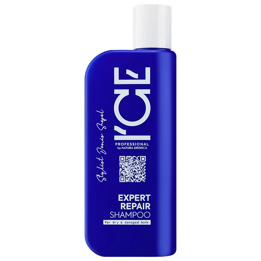 ICE BY NATURA SIBERICA Шампунь для экспертного восстановления волос ...