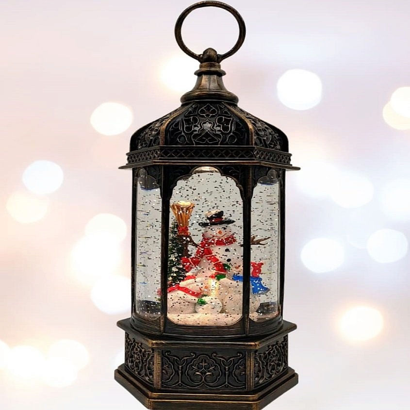 ARYA HOME COLLECTION Рождественский снежный шар Snowman 13x13x30, 1 шт купить по цене 3699₽ в ...