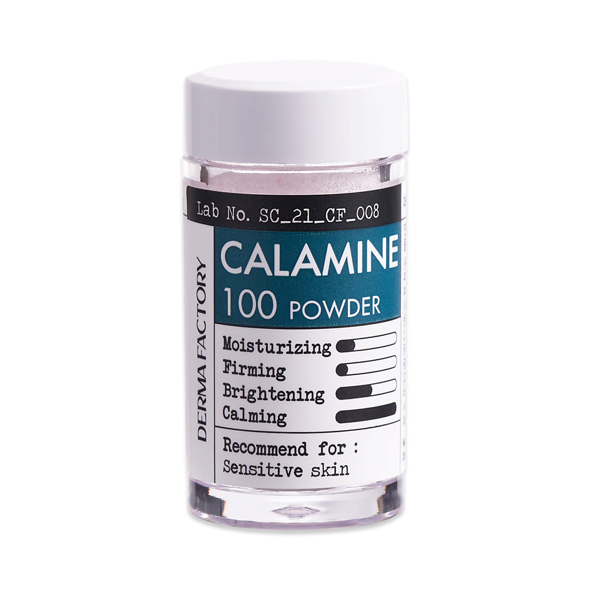 DERMA FACTORY Косметический порошок Calamine 100 Powder 100%, 1 шт ...