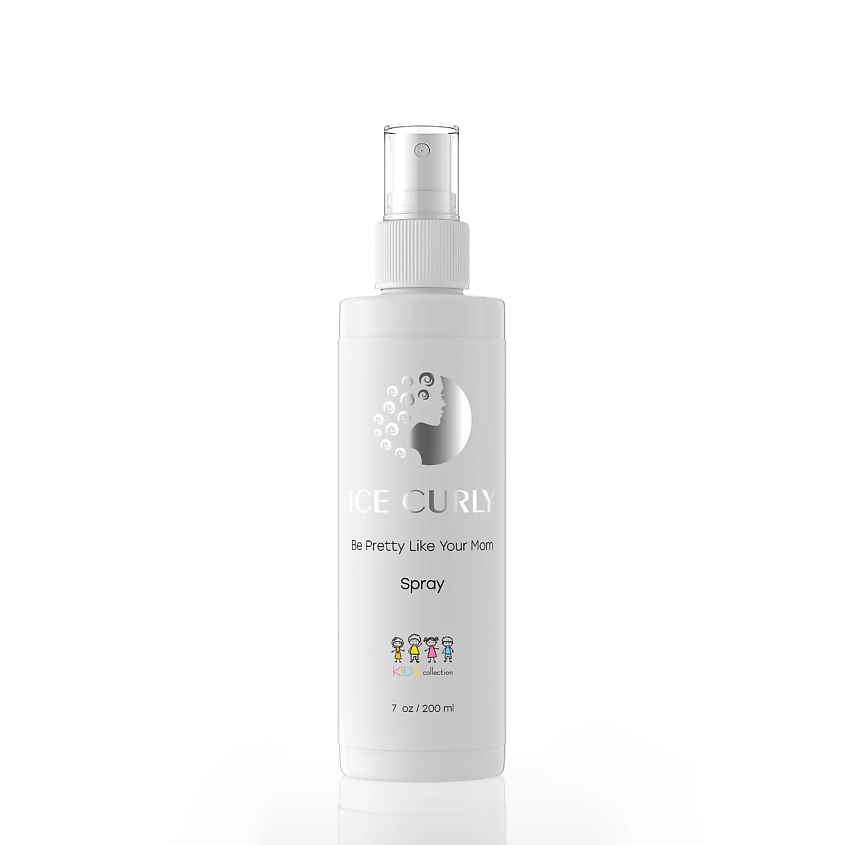 ICE CURLY Детский спрей для укладки кудрявых и вьющихся волос Be Pretty ...