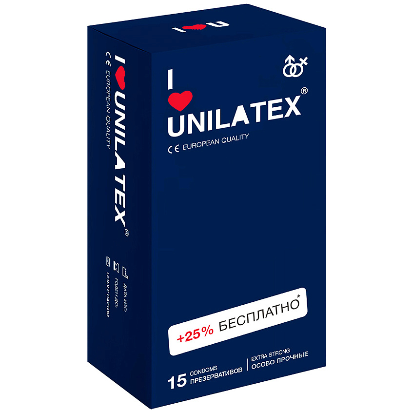 UNILATEX Презервативы Extra Strong купить по цене 183₽ в ЛЭТУАЛЬ