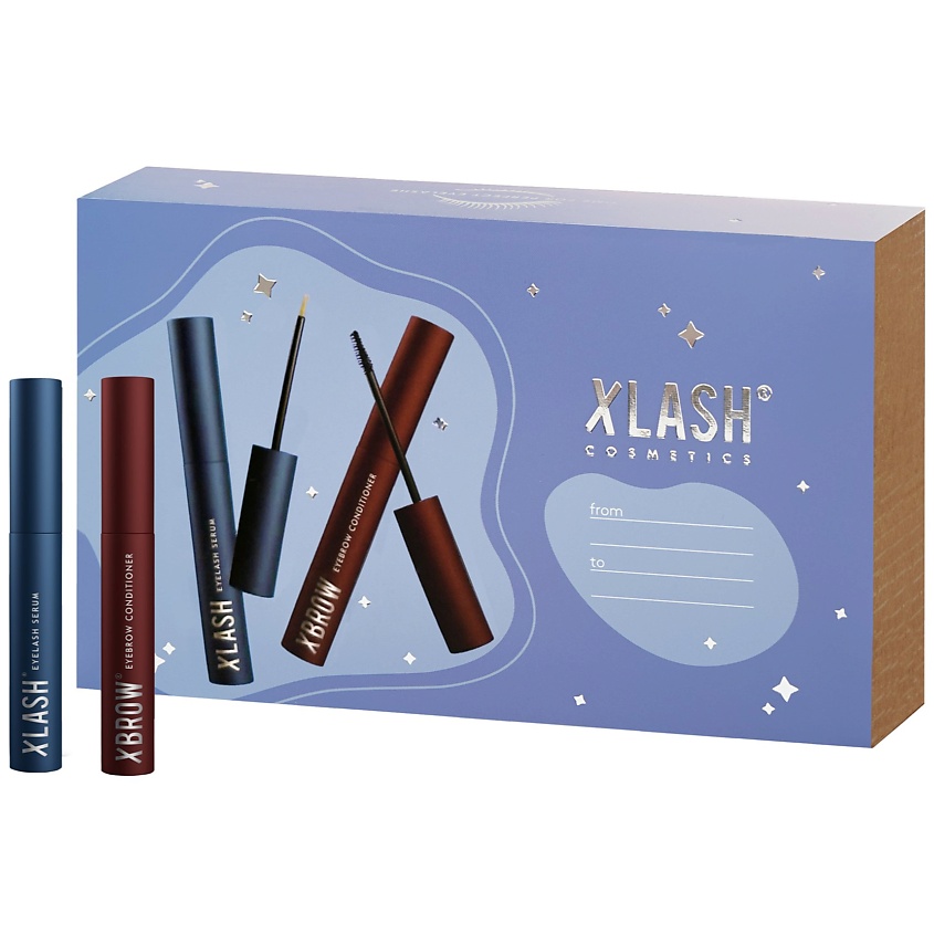 XLASH COSMETICS Almea Набор "Время идеальных ресниц и бровей" (XBROW ...