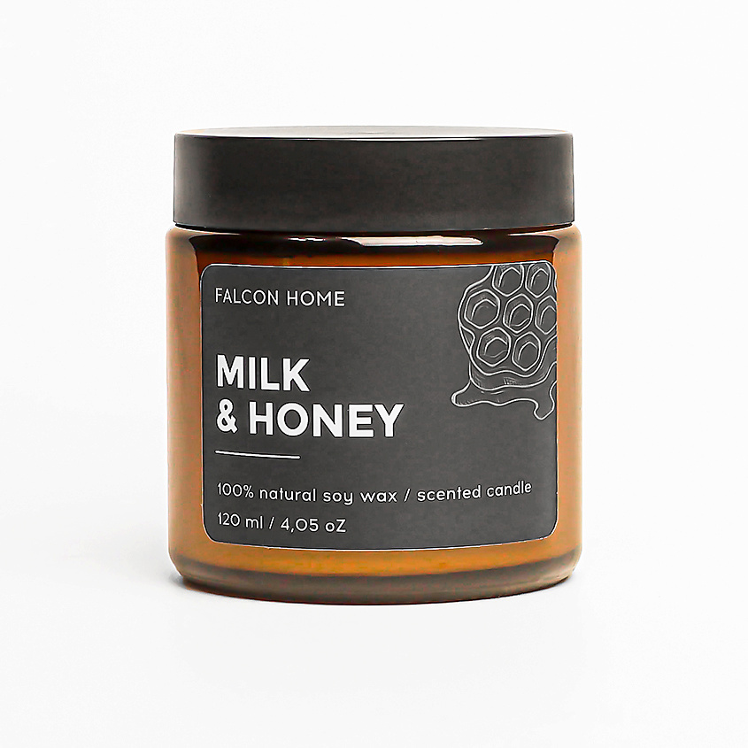 FALCON HOME Ароматическая свеча "Молоко и мёд" купить по цене 1200₽ в ...