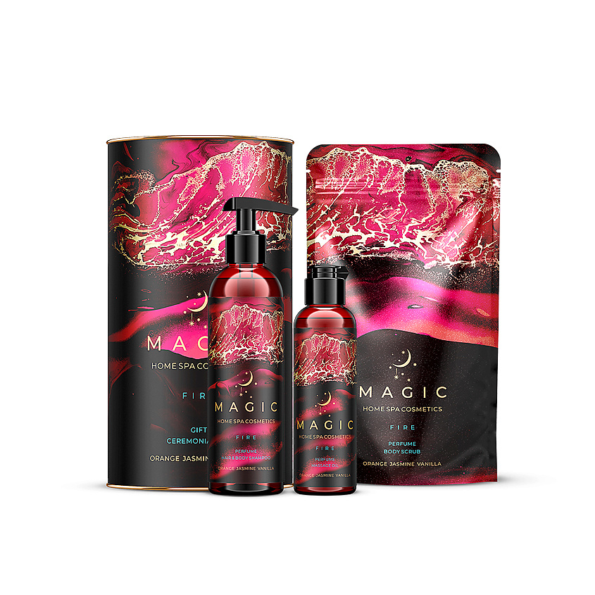 MAGIC 5 ELEMENTS SPA-практика FIRE: шампунь, скраб, масло купить по ...