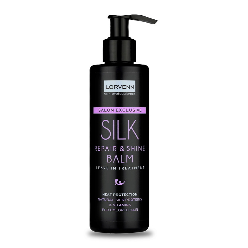 LORVENN HAIR PROFESSIONALS Бальзам с протеинами шелка SILK REPAIR ...