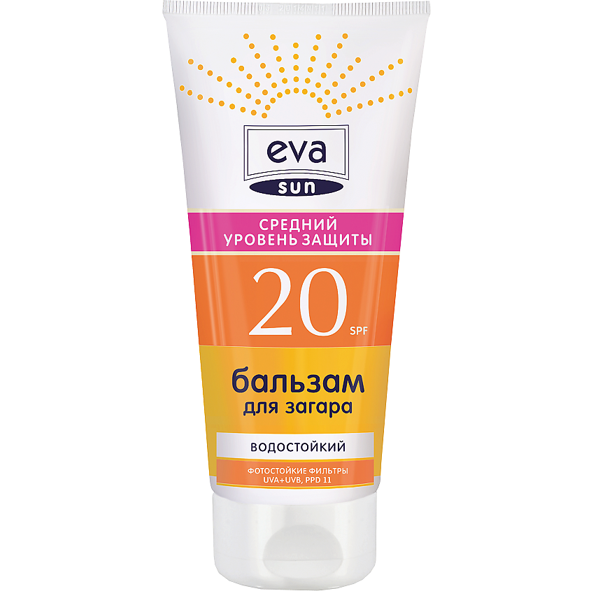 EVA SUN Бальзам для загара средний уровень защиты SPF 20 купить по ...