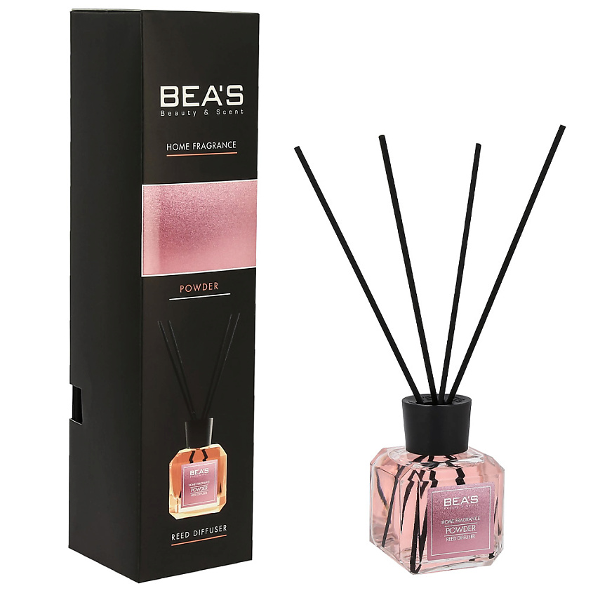 BEAS Диффузор для дома Reed Diffuser Powder купить по низким ценам в ЛЭТУАЛЬ