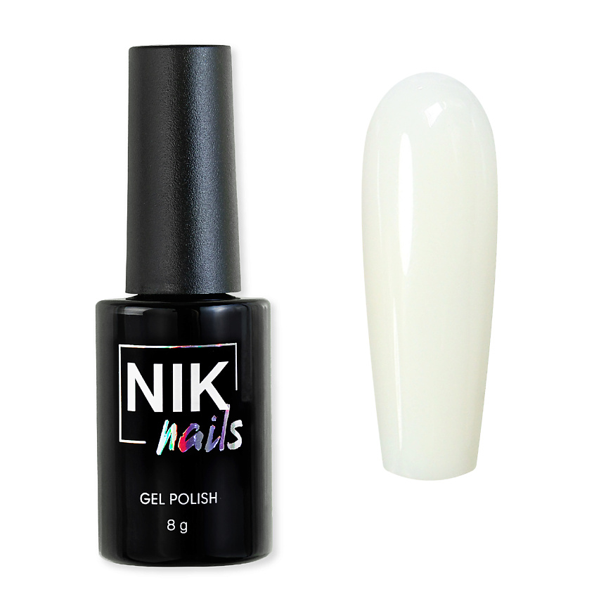 NIK NAILS Гель-лак для ногтей нюдовый Farfor купить по цене 270₽ в ЛЭТУАЛЬ