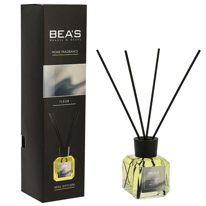BEAS Диффузор для дома Reed Diffuser Fleur купить по цене 670₽ в ЛЭТУАЛЬ