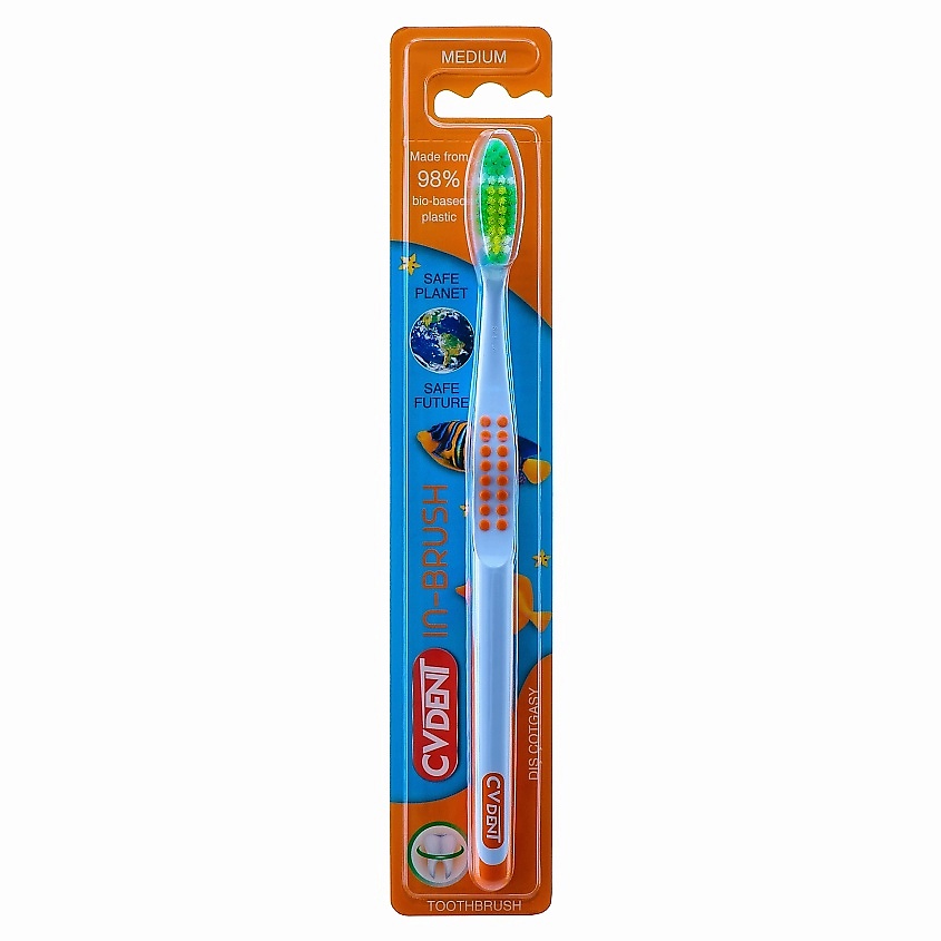 CVDENT Зубная щетка Oral Care Medium купить по низким ценам в ЛЭТУАЛЬ