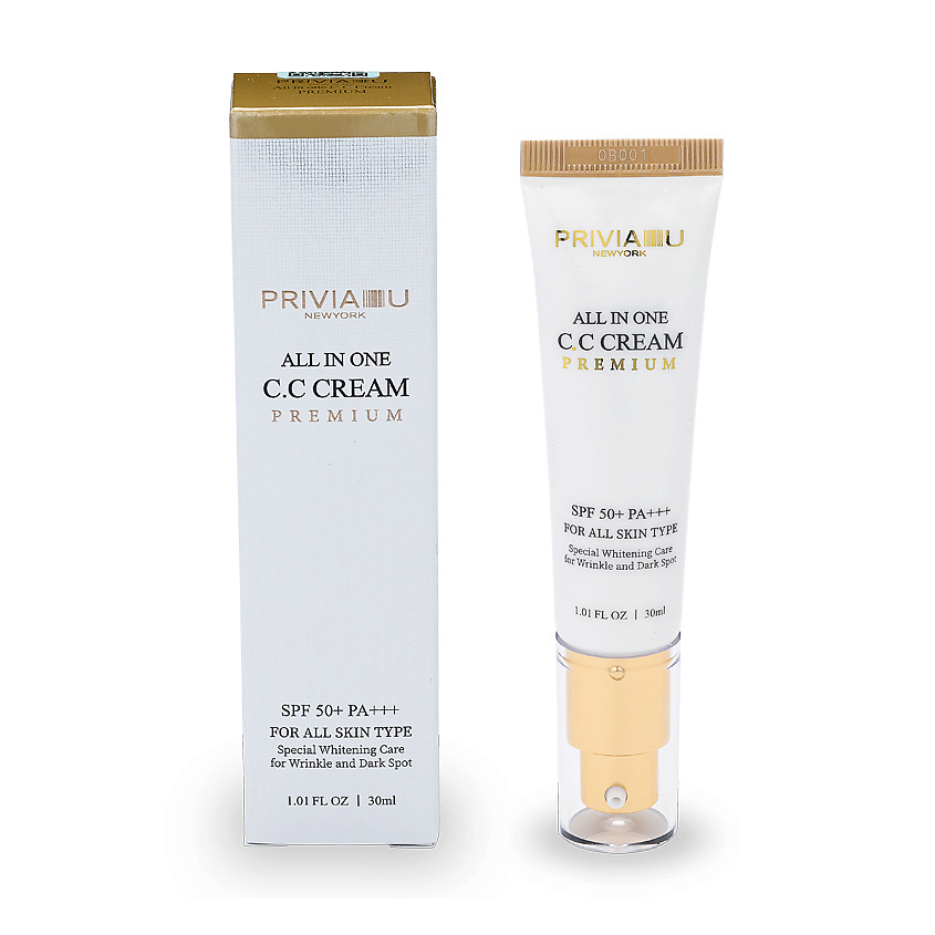 PRIVIA СС-крем для лица All in one CC Cream купить по цене 1530₽ в ЛЭТУАЛЬ