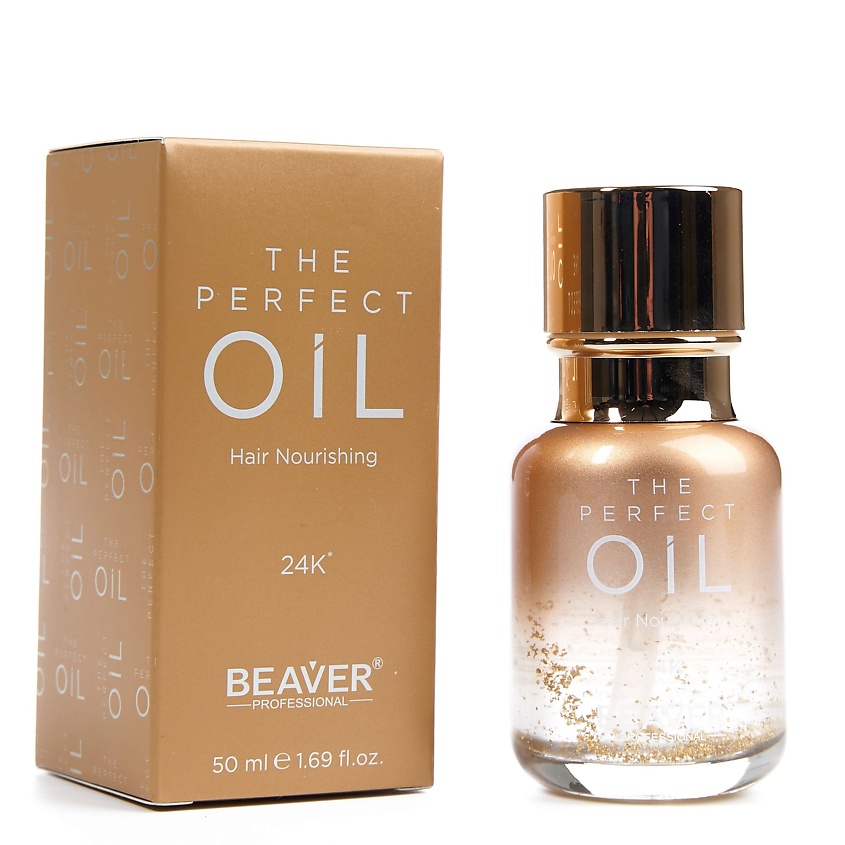 BEAVER Масло для волос парфюмированное для питания, разглаживания и ...