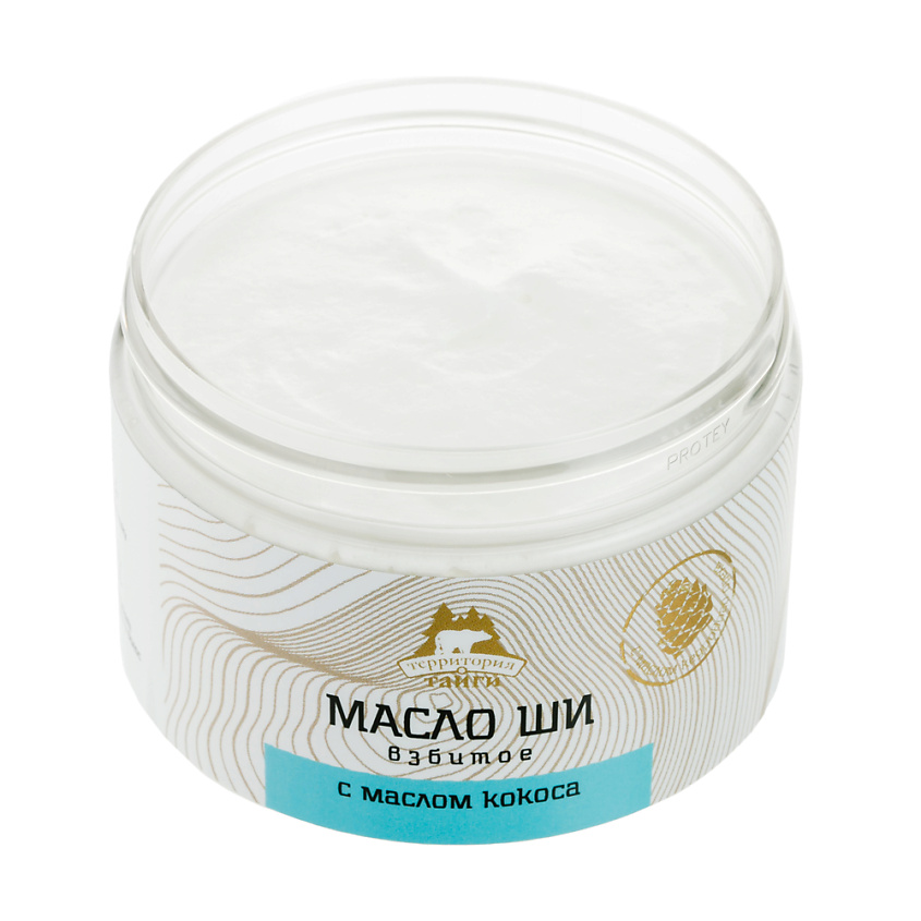 ТЕРРИТОРИЯ ТАЙГИ Взбитое масло ши с маслом Кокоса, 60 г купить по цене ...