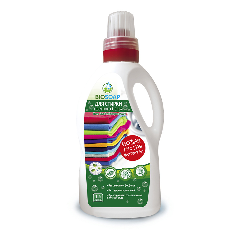 BIOSOAP Гель для стирки цветного белья Home laundry detergent COLOR ...