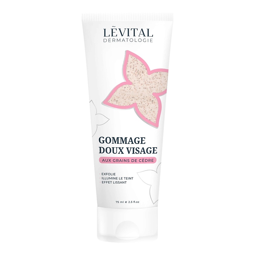 LEVITAL Нежный скраб для лица с семенами кедра Gommage Doux Visage aux Grains de Cèdre купить по ...