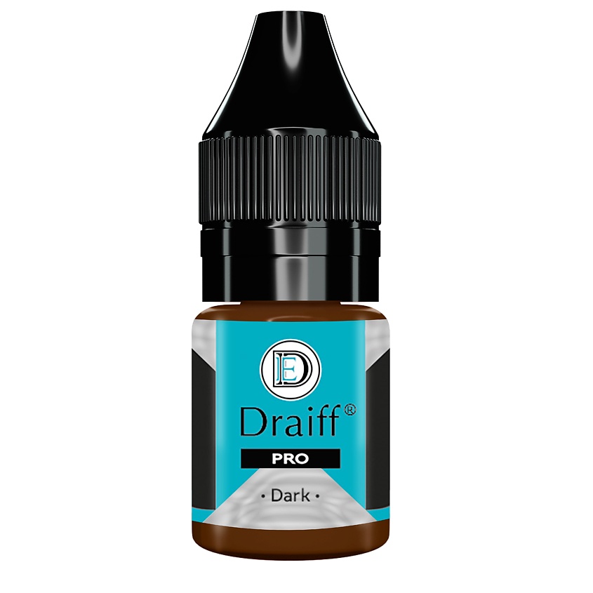 DRAIFF Пигмент для перманентного макияжа бровей Dark Pro 6 мл купить по ...