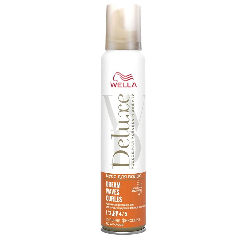 WELLA Мусс для волос Deluxe DREAM WAVES & CURLS сильная фиксация купить ...