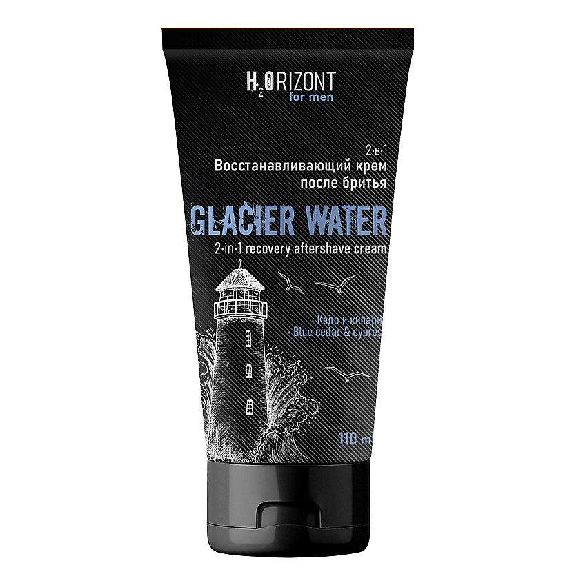 FAMILY COSMETICS Восстанавливающий крем после бритья 2 в 1 GLACIAR ...