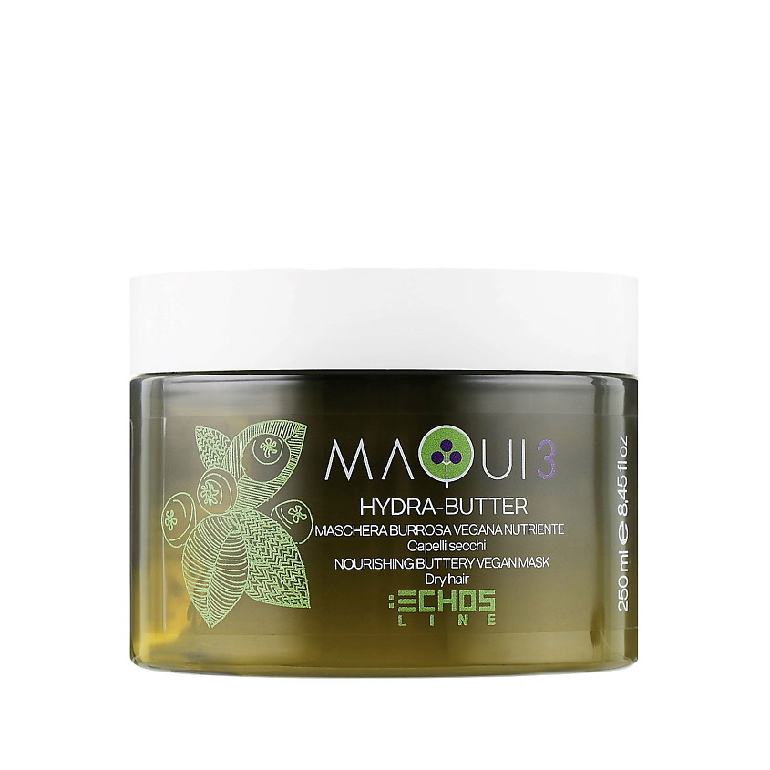 ECHOS LINE Натуральная маска с питательным маслом для сухих волос MAQUI ...
