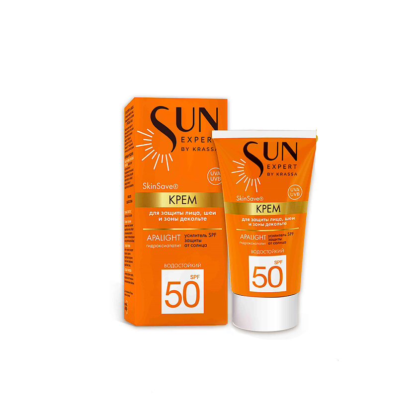KRASSA Крем для защиты лица, шеи и зоны декольте SPF 50 купить по цене ...