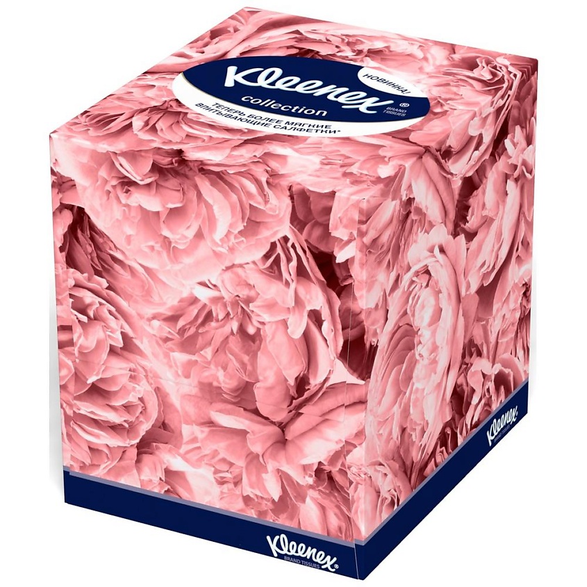 KLEENEX Салфетки в коробке Collection купить по низким ценам в ЛЭТУАЛЬ