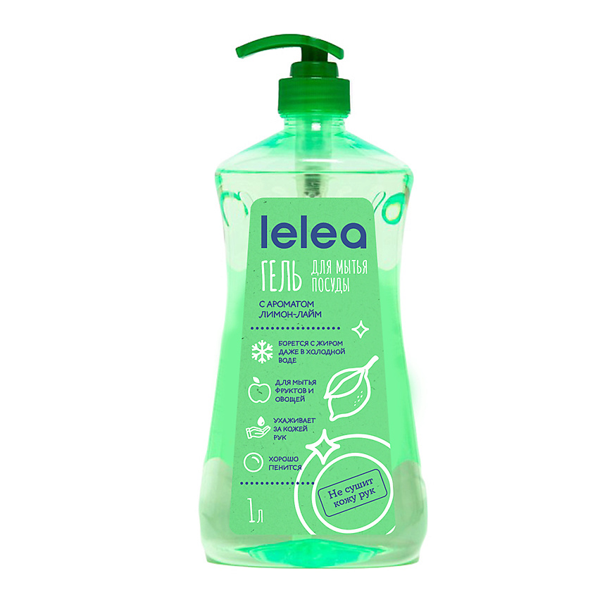 LELEA Средство для мытья посуды Лимон-лайм, 1000 мл купить по цене 279 ...