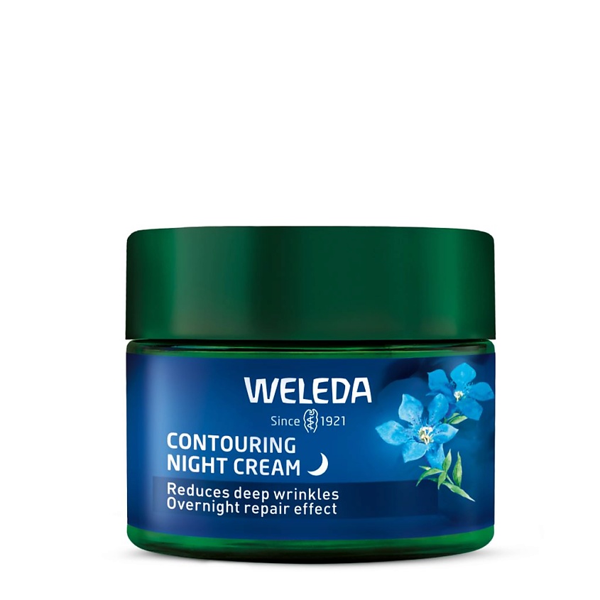WELEDA Подтягивающий и укрепляющий ночной крем Blue Gentian & Edelweiss ...