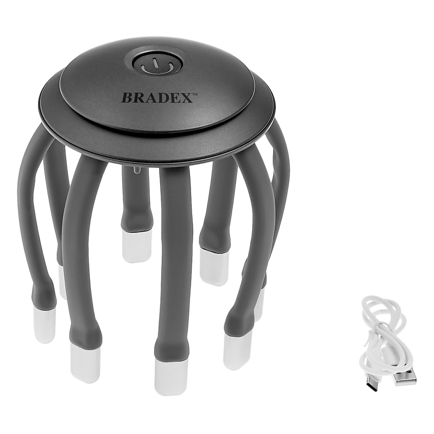 BRADEX Массажёр для головы вибрационный БРУКЛИН купить по цене 5941₽ в ЛЭТУАЛЬ