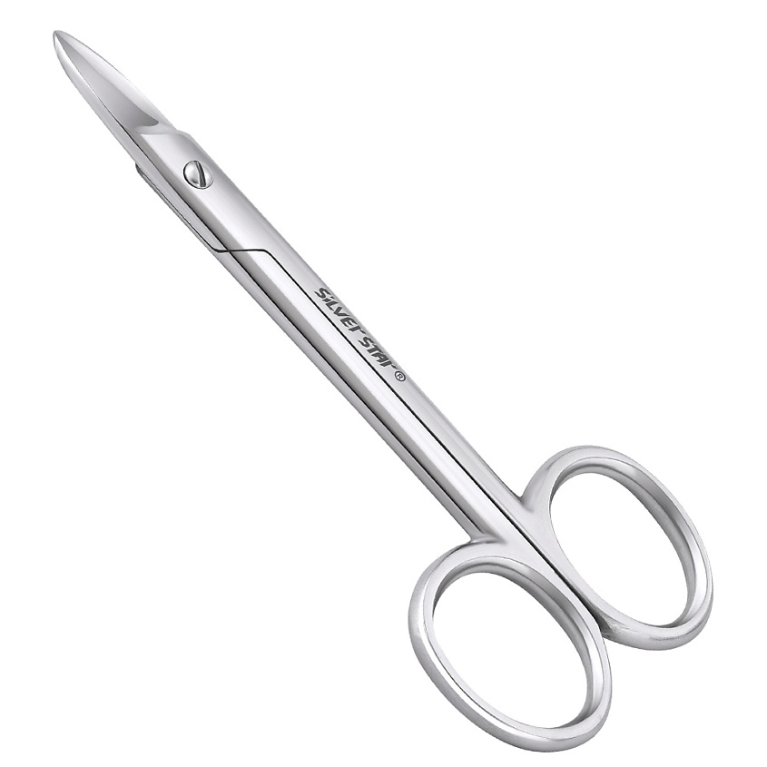SILVER STAR Ножницы маникюрные для ногтей с ручной заточкой, 1 шт ...