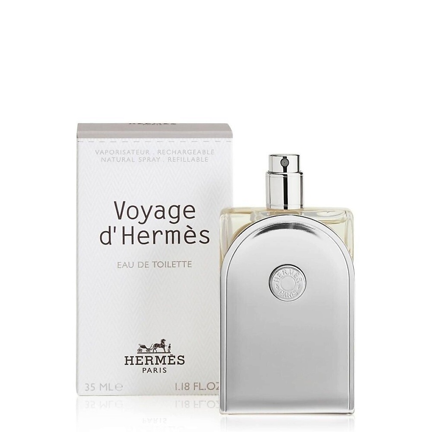 HERMES Туалетная вода Voyage D'Hermes. Перезаполняемый флакон, 35 мл ...
