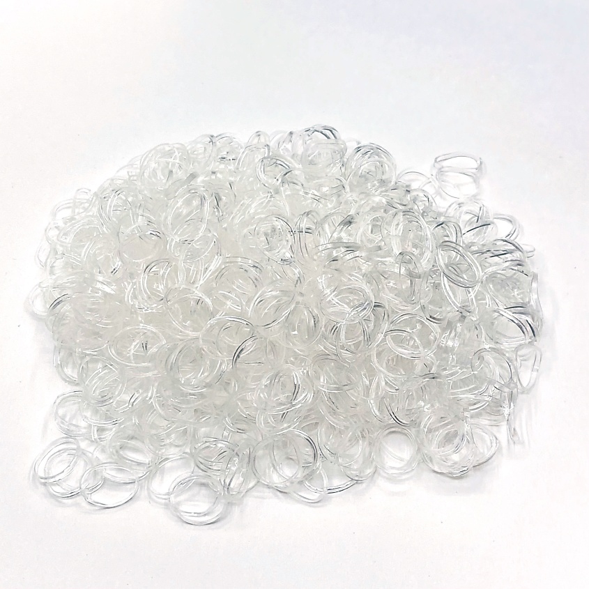 NESURABEAUTY Силиконовые резинки для волос прозрачные купить по низким ...