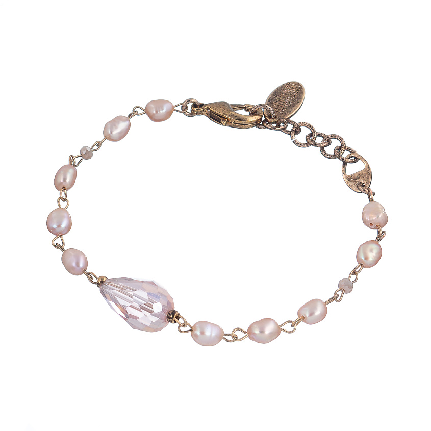 LANZEROTTI Браслет, Pesca, с жемчугом и кристаллом купить по цене 3860 ...