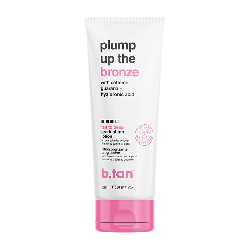 B.TAN Лосьон-автозагар plump up the bronze tan to deep everyday glow ...