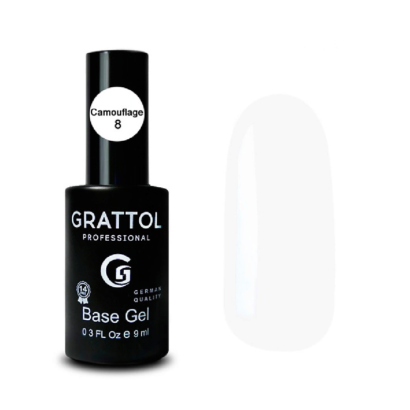 GRATTOL База для гель-лака, Camouflage 21, 9 цвет купить по цене 450₽ в ЛЭТУАЛЬ