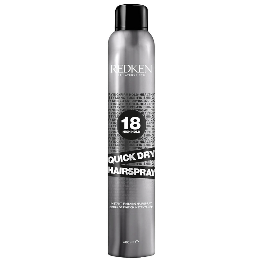 REDKEN Быстросохнущий лак Quick Dry 18 cо средней степенью фиксации и ...