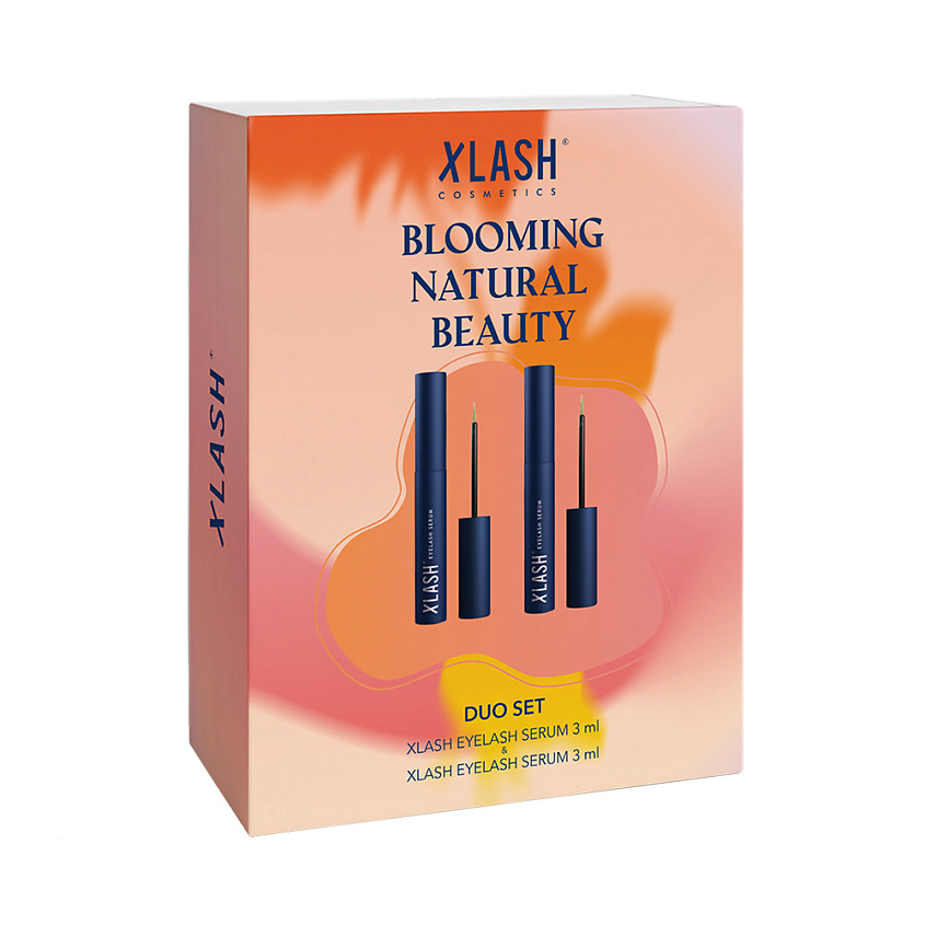 XLASH COSMETICS Набор BLOOMING NATURAL BEAUTY EYELASH SERUMS DUO SET ...