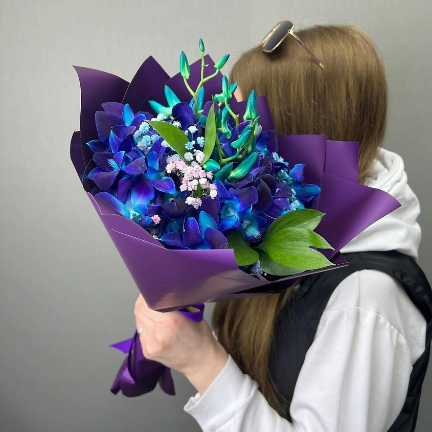 PARTY DAY Космический букет из орхидей (орхидея - дендробиум) купить по ...