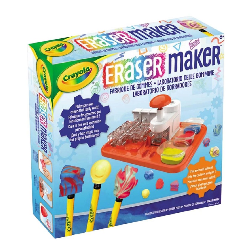 CRAYOLA Набор для создания креативных ластиков Eraser Maker купить по ...
