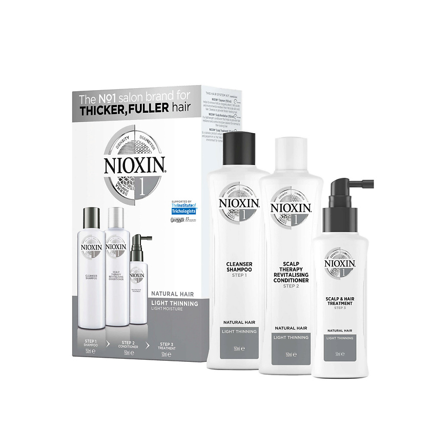 NIOXIN Nioxin Набор (Система 1) System 1 Kit купить по низким ценам в ...