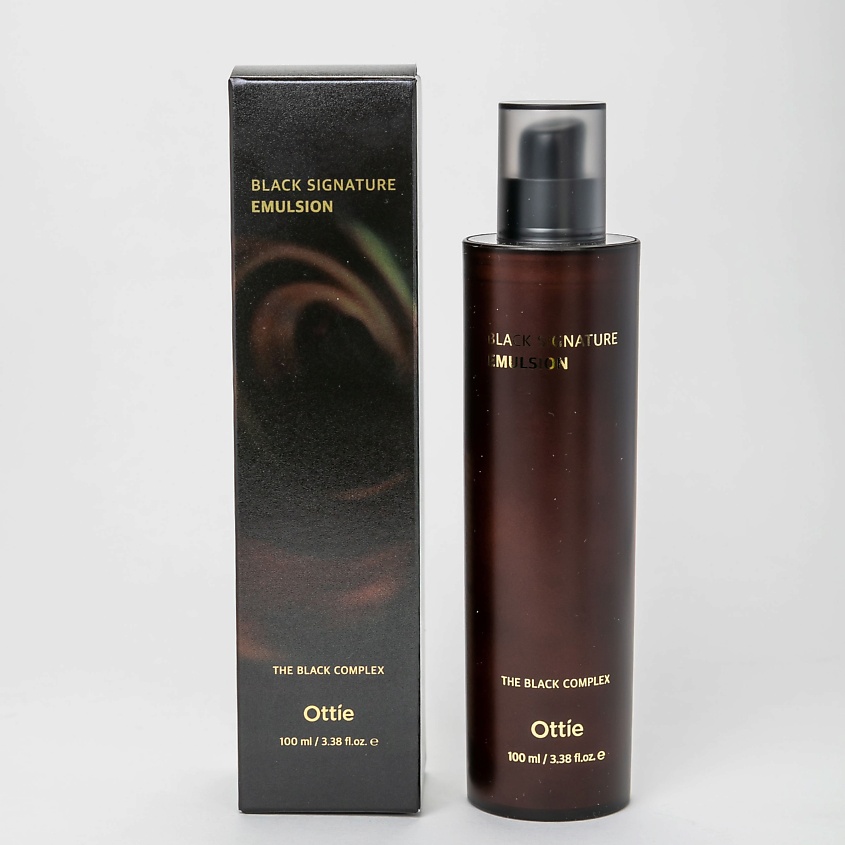OTTIE Омолаживающая эмульсия с муцином улитки Ottie Black Signature ...