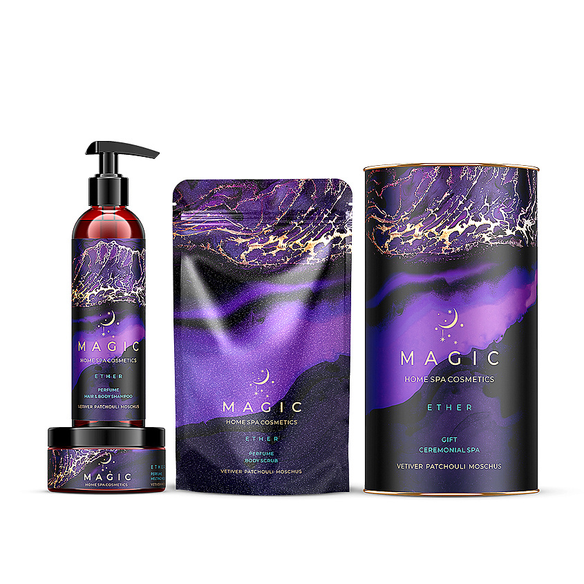 MAGIC 5 ELEMENTS SPA-ритуал ETHER: шампунь, скраб, мусс купить по ...