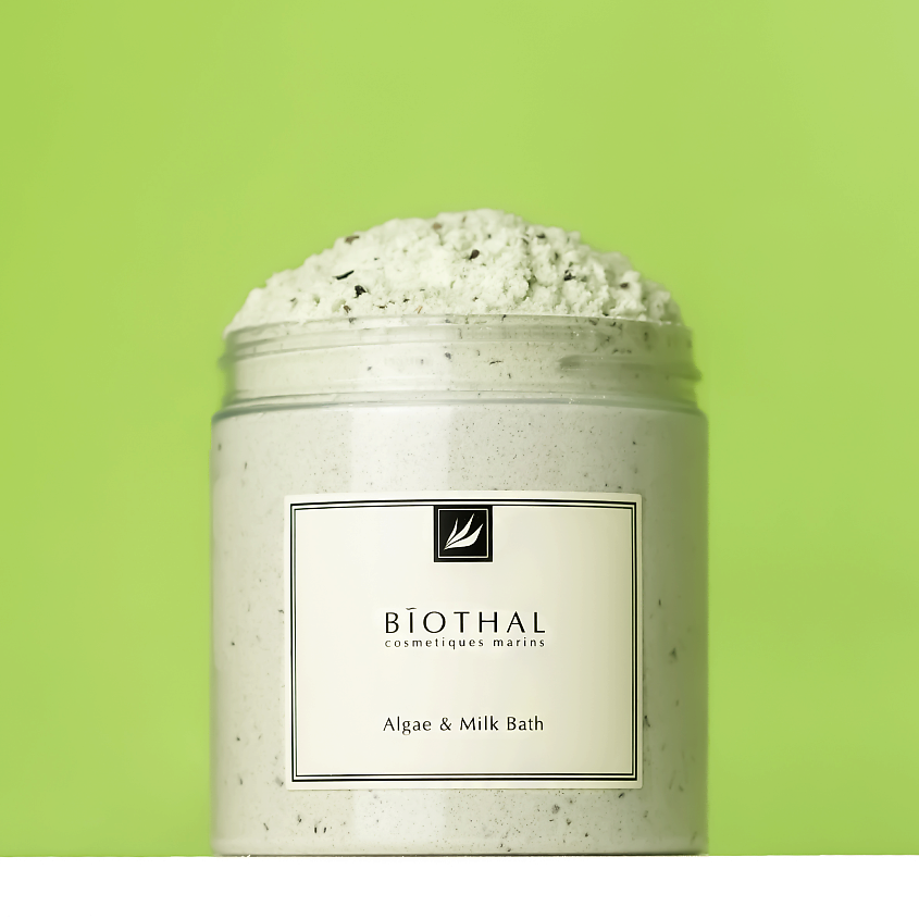 BIOTHAL Сухое молоко для ванны с водорослями Algae&Milk Bath, 500 мл ...