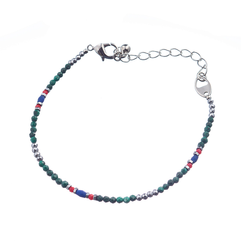 LANZEROTTI Браслет Crespino с малахитом и кристаллами купить по низким ...