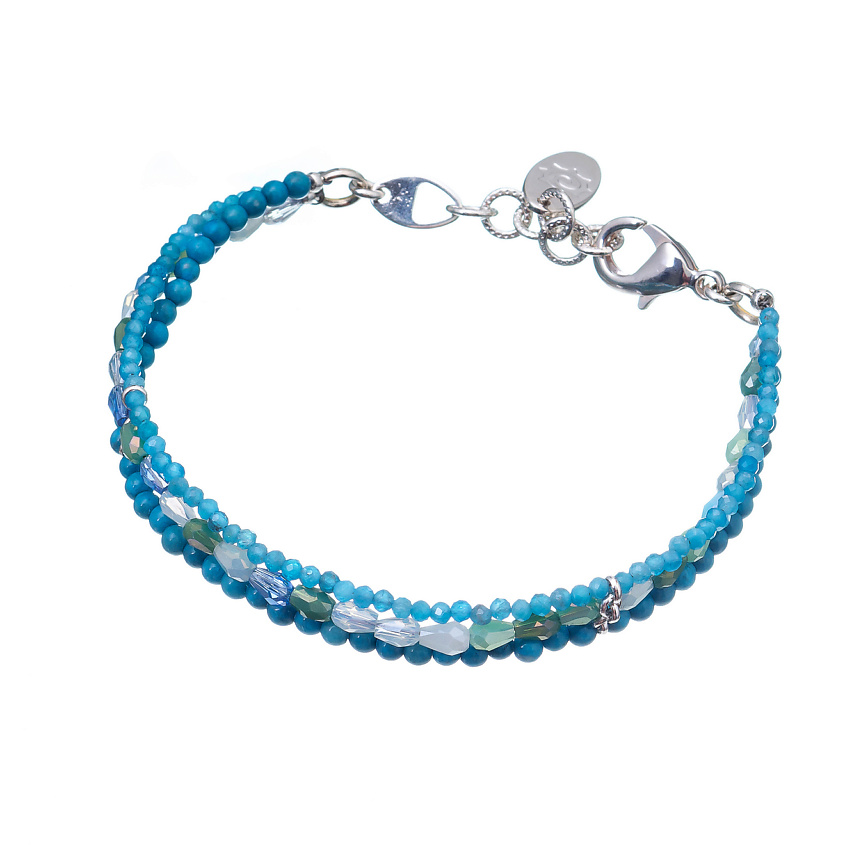 LANZEROTTI Браслет, Коллекция Atlantide, с бирюзой, апатитом и ...