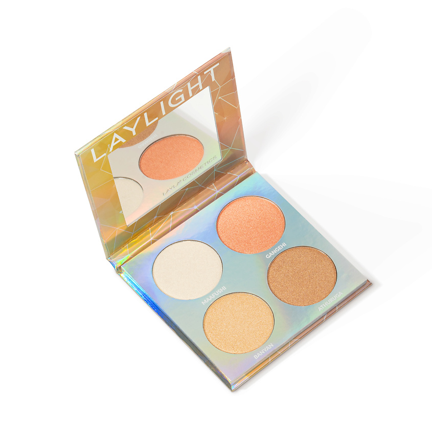 LAYLA Палитра из 4 хайлайтеров Palette Laylight купить по цене 3680₽ в ...
