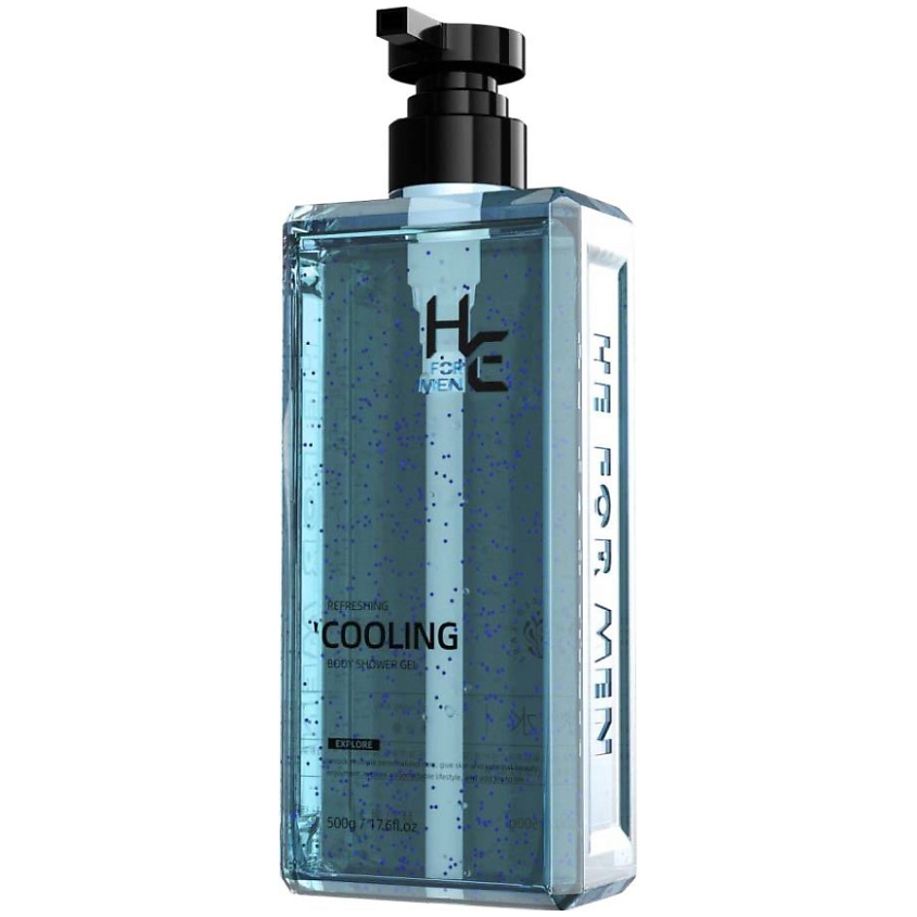 HE FOR MEN Гель для душа мужской НЕ REFRESHING cooling body shower gel ...