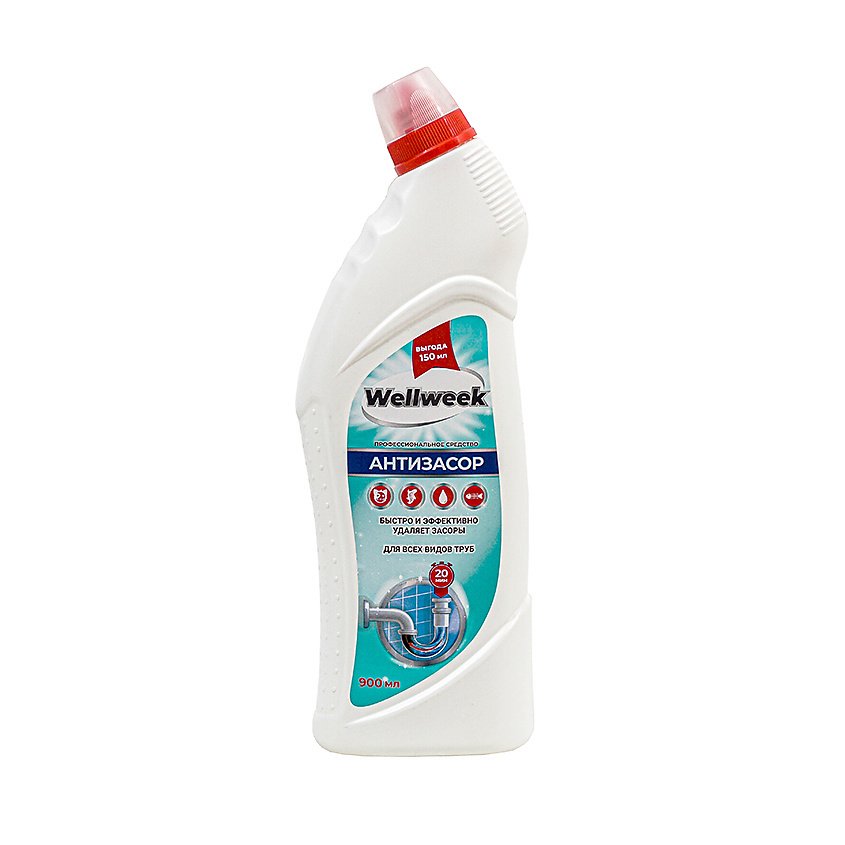 WELLWEEK Средство для прочистки труб и канализации от засоров купить по низким ценам в ЛЭТУАЛЬ