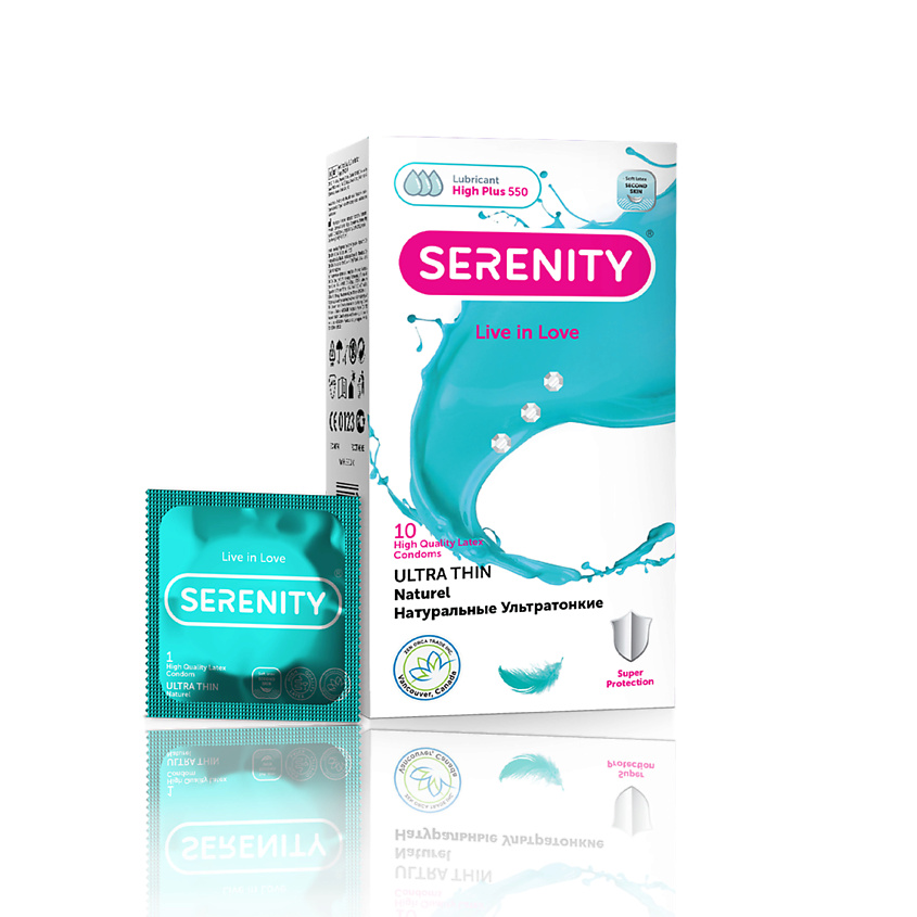 SERENITY Презервативы ULTRA THIN Naturel Ультратонкие, 36 шт. купить по ...
