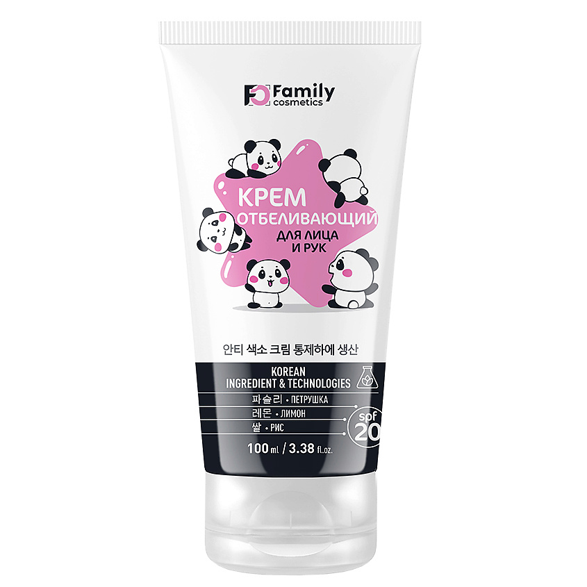 FAMILY COSMETICS Отбеливающий крем для лица и рук купить по цене 280₽ в ...