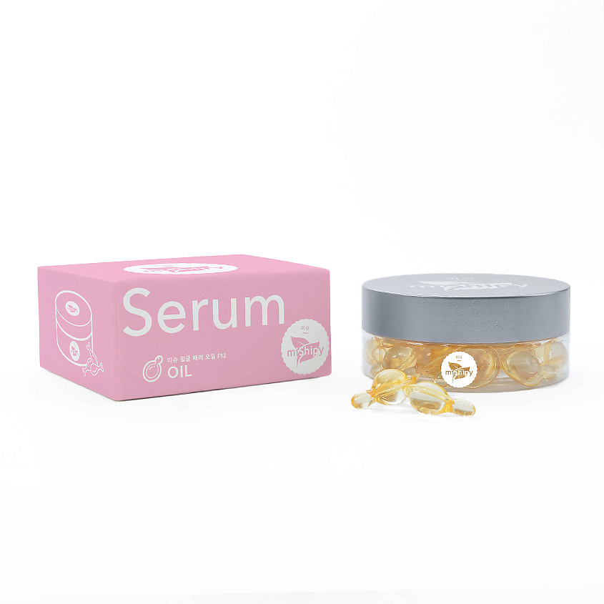 MISHIPY SERUM OIL. Корейская сыворотка в капсулах для лица "Лифтинг ...